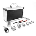 WEN 9-Piece MT2 Wood Lathe Drive and Live Center Kit with Aluminum Case ...
