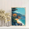 Tropical Beach House Canvas Print/Wall Art， Perfect for Living Room ...