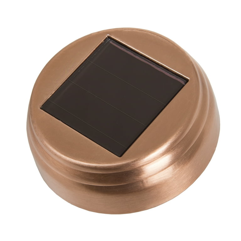 Copper Solar Wedge Lights