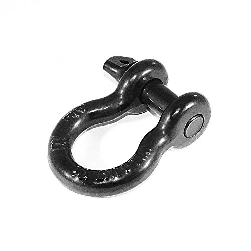 Black Gloss D-Ring Off Road Bumper Shackle Clevis - Walmart.com