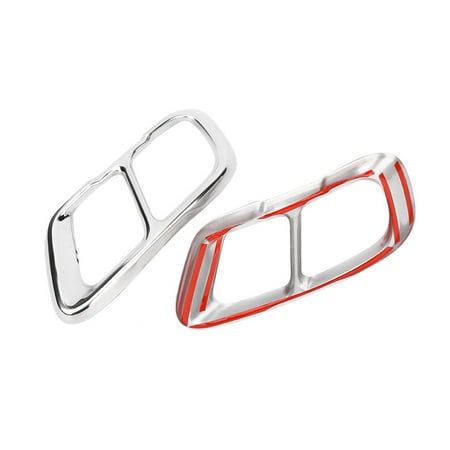 Tail Pipe Trim Exhaust Pipe Cover Car Exhause Outlet Cover Rear Exhaust ...