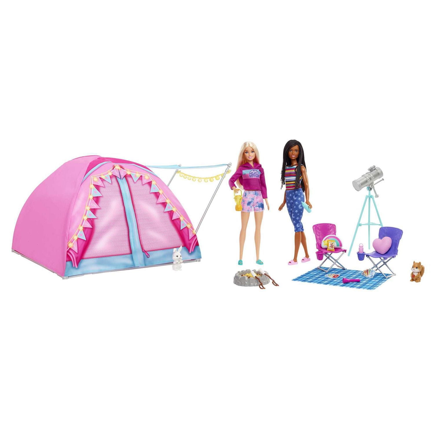 Click here for Barbie It Takes Two Camping Playset With Tent  2 B... prices