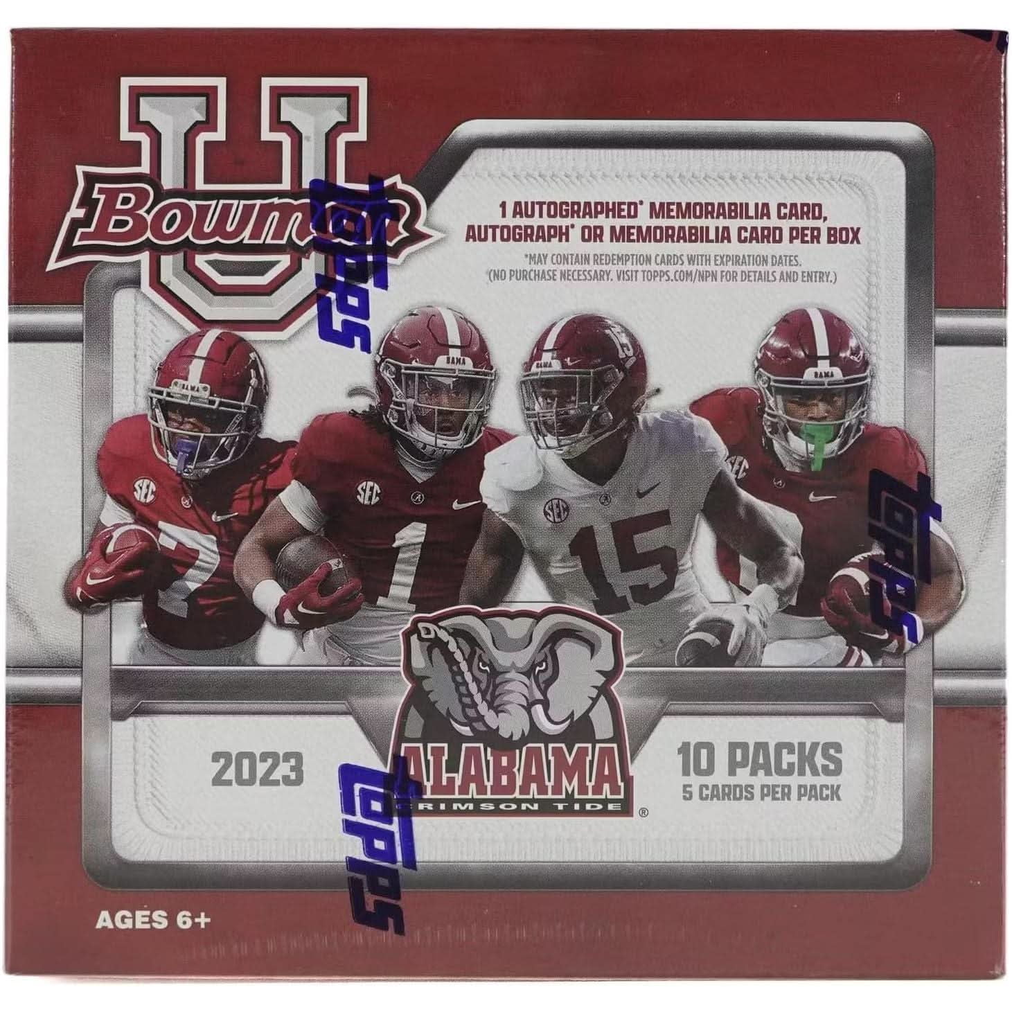 Click here for 2023 Topps Bowman University Alabama Football New prices