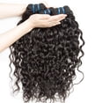 Malaysian Water Wave Bundles with 4×4 Closure Human Hair Weave Bundles ...