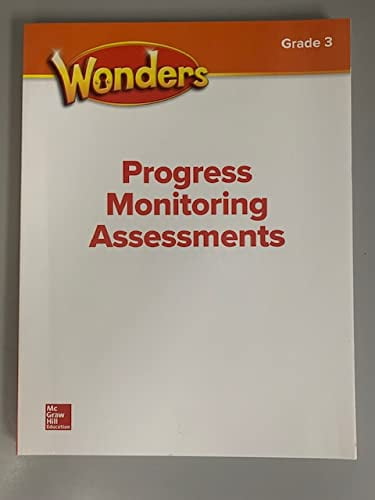 Pre-Owned Reading Wonders Grade 3 Progress Monitoring Assessments ...