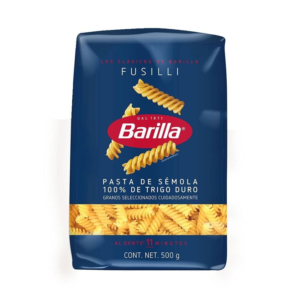 Pasta Barilla fusilli 500 g | Walmart en línea
