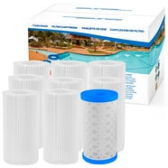 Intex Type B Filter Cartridge 18 Pack for Above Ground Pool Pumps, High ...