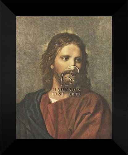 FrameToWall - Heinrich Hoffman FRAMED 15x18 "Christ At Thirty Three ...