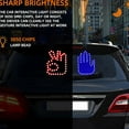 jiacuix Car Finger Light Gesture Light Car Multi-function Light Anti ...