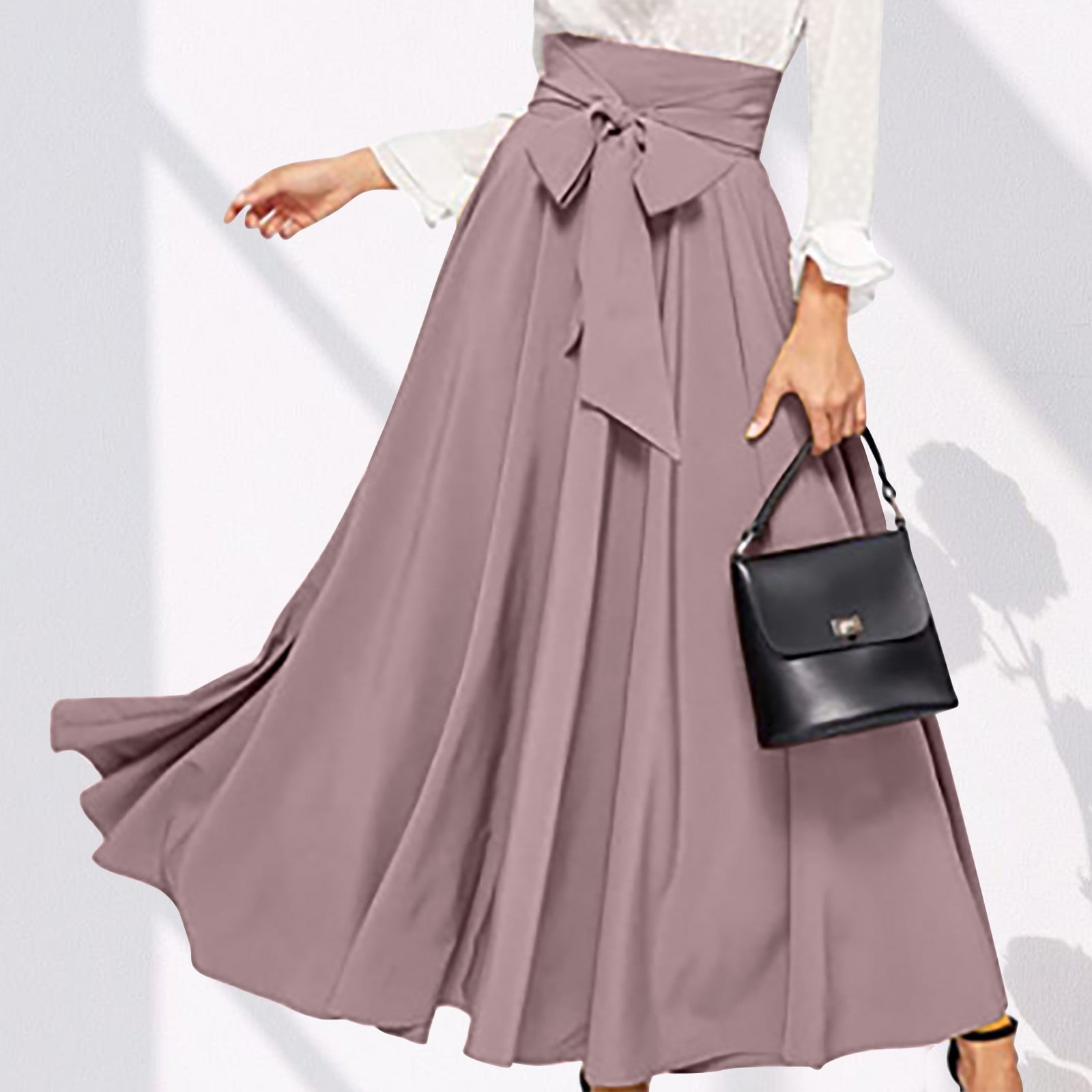 Zunfeo Skirts for Women Trendy Casual Maxi Skirts Summer Elegant High ...