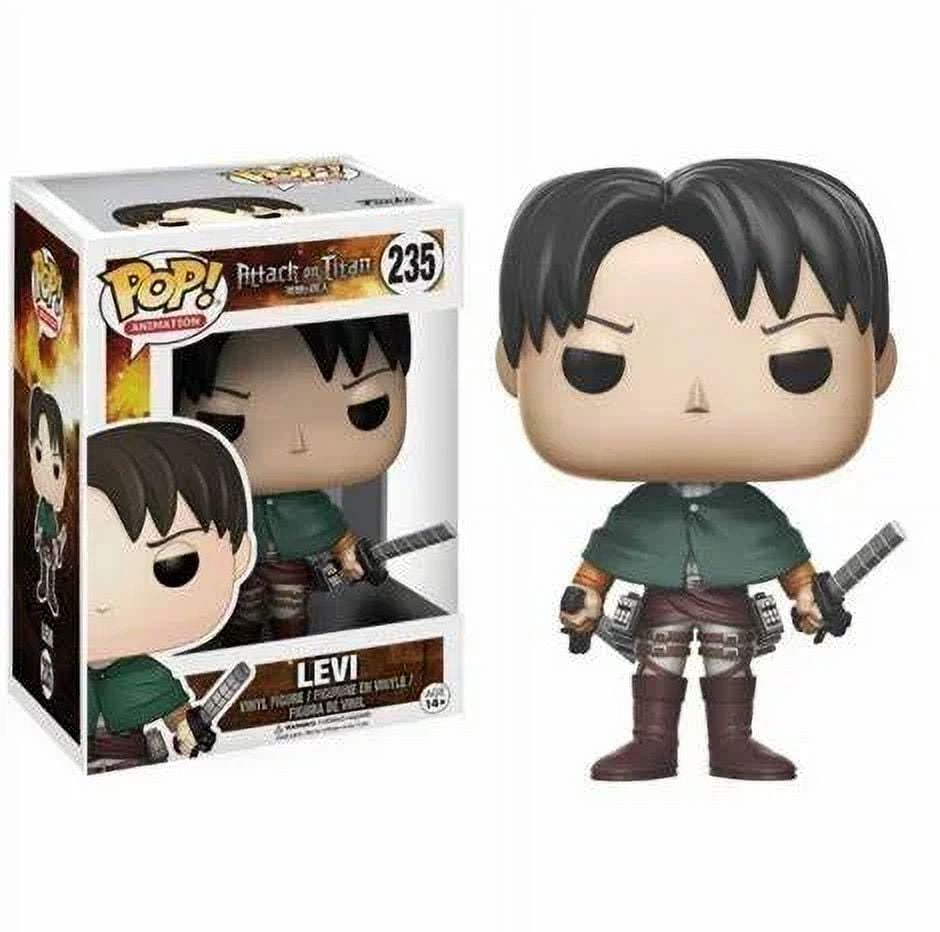 Funko POP Attack On Titan Battle Levi 1169# EREN JAEGER 20 MIKASA ...