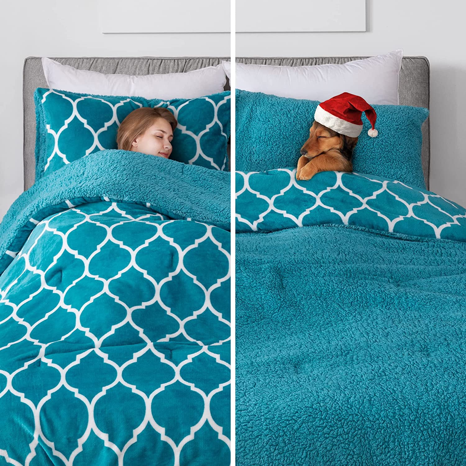 Blue Moroccan Bedding