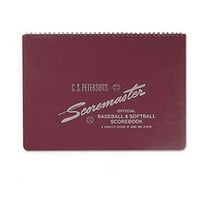 C.S. Peterson's Scoremaster Baseball/Softball Scorebook for Coaches and ...