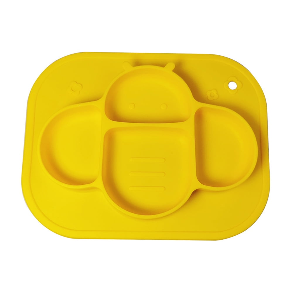 Click here for Leinign Silicone Divided Toddler Plates - Portable... prices