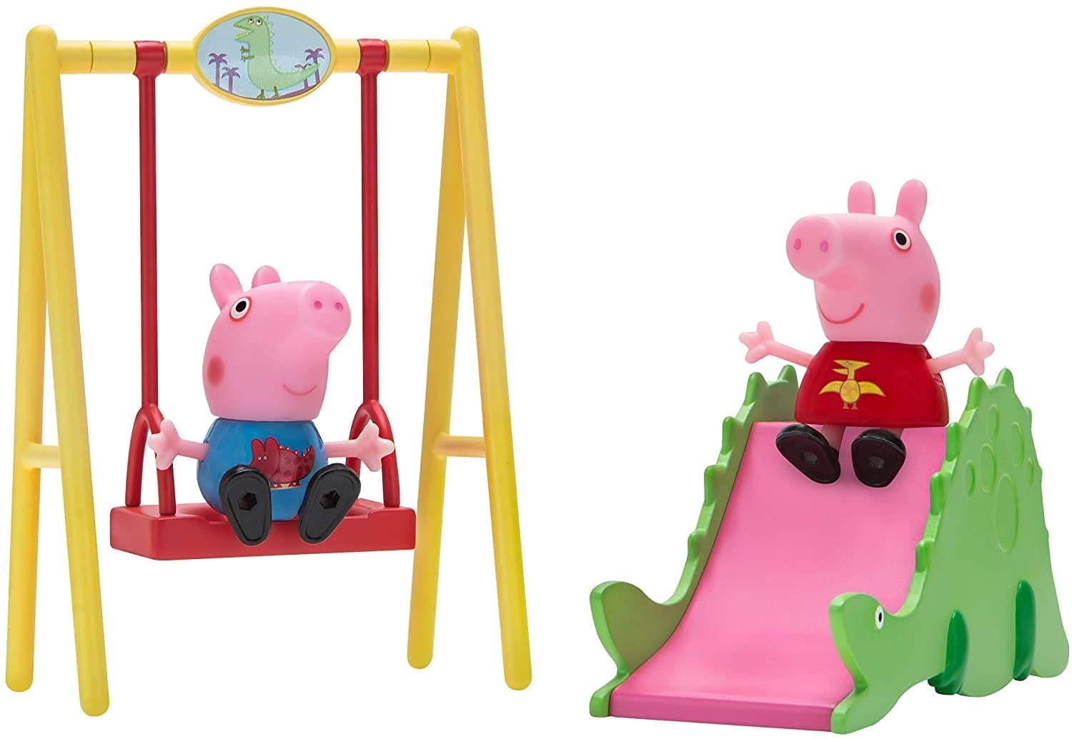 Peppa Pig Dino Park Juego, 4 piezas - Incluye Peppa & amp; Figuras de ...