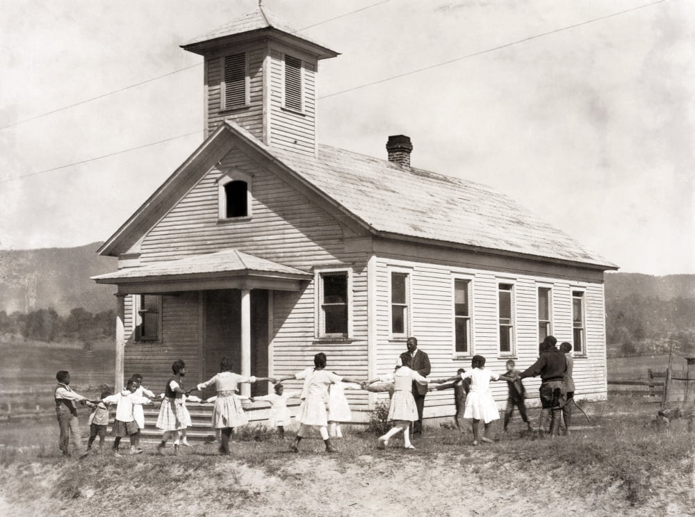 Segregated School 1921 Npleasant Green School A One-Room Schoolhouse ...