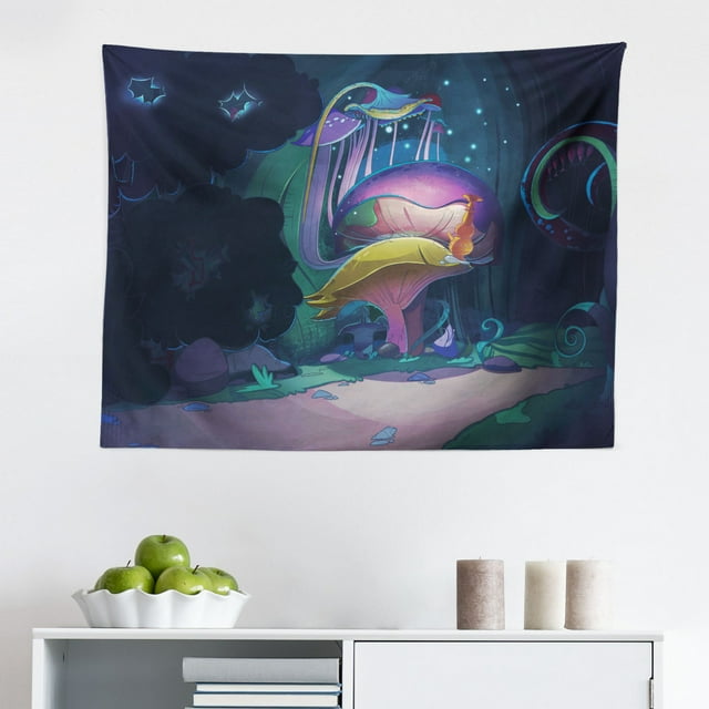 Futuristic Tapestry, Digital Paint Science Fiction Cityscape ...