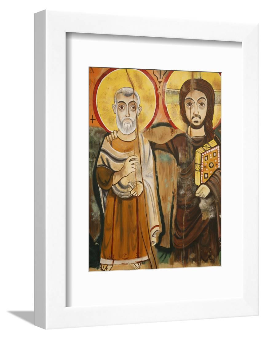 Taize Icon, Geneva, Switzerland, Europe Framed Print Wall Art by Godong ...