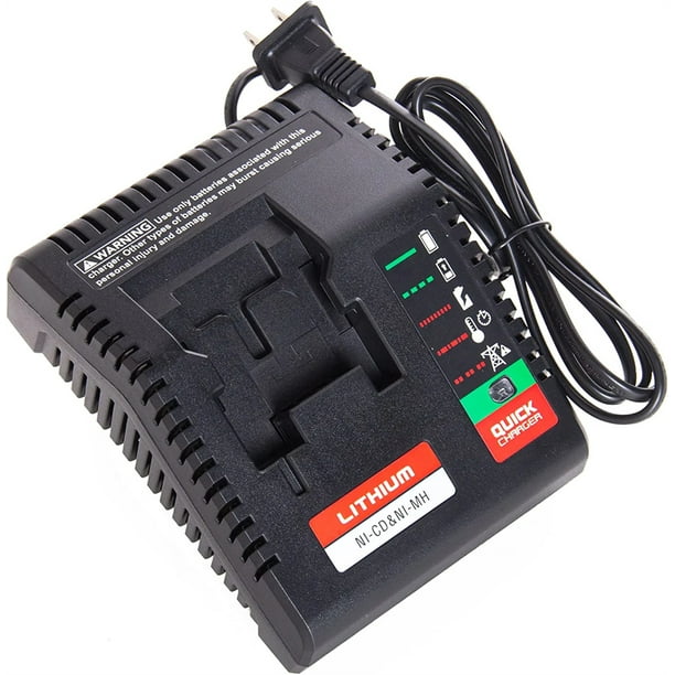 PCXMVC PCMVC 18V Multi-Chemistry Battery Charger Compatible with Porter Cable 18V Lithium-ion ...