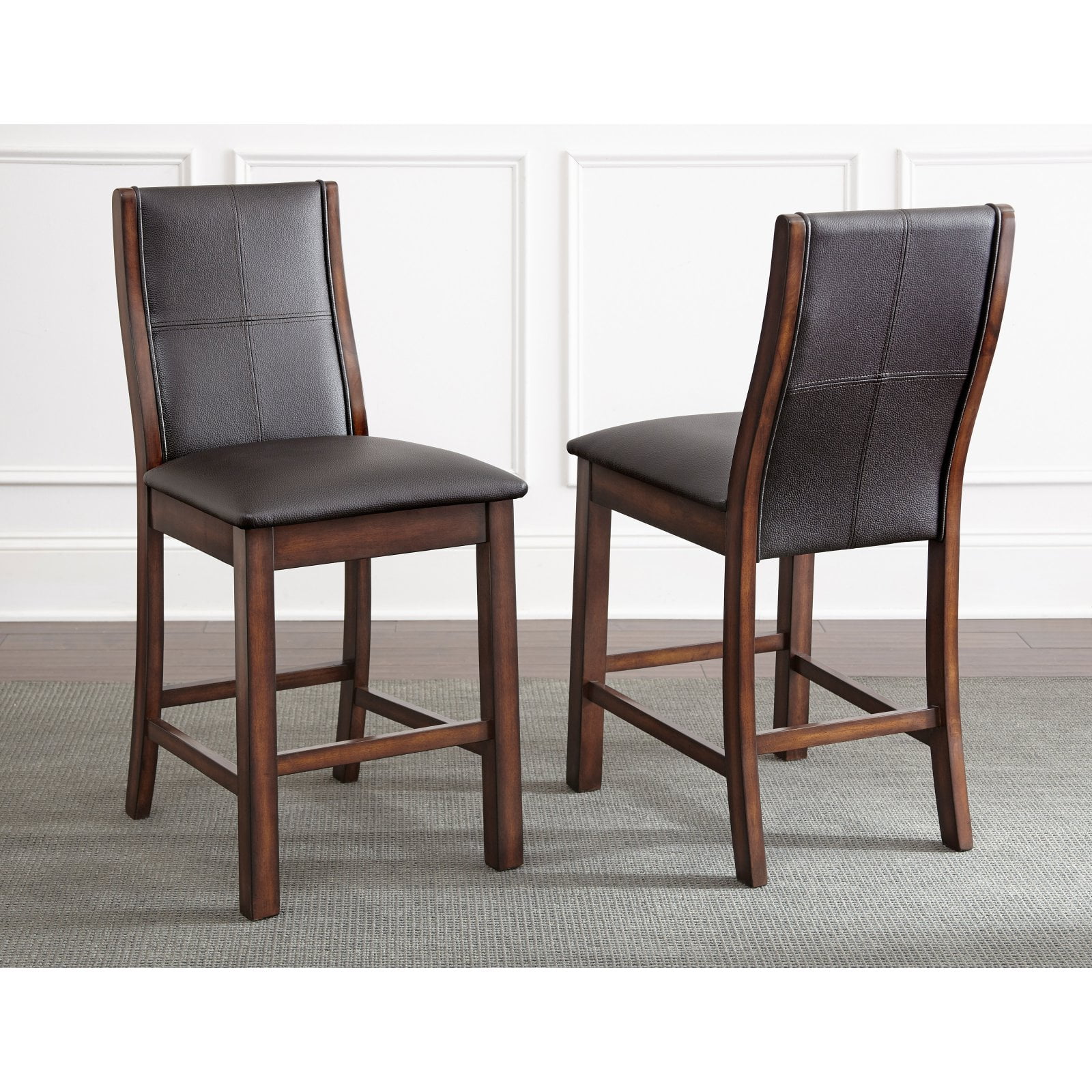Xander Counter Chair - set of 2 - Walmart.com