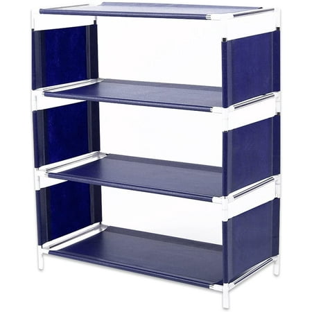Non-Woven Shoe Storage Rack, Hall Closet, Adjustable Storage Rack ...