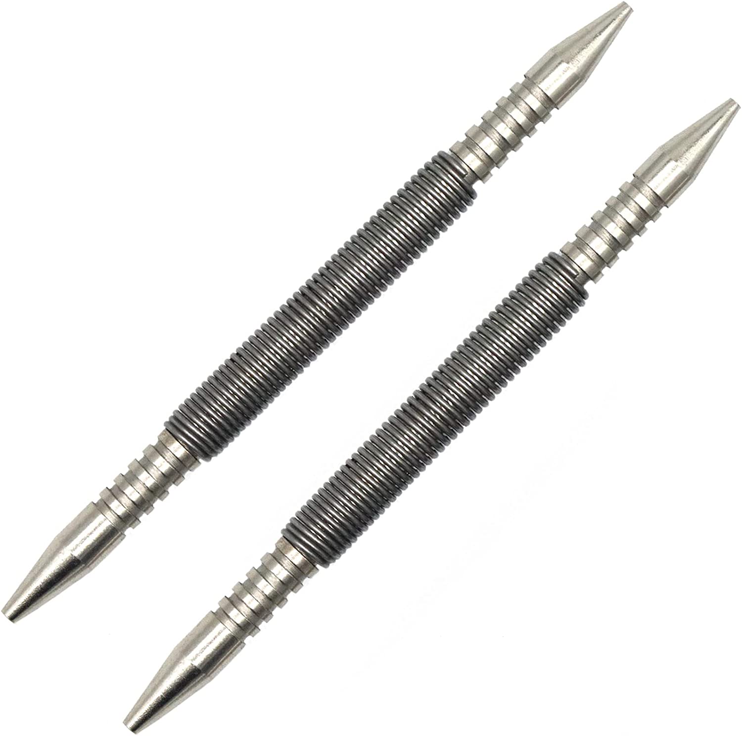 2-Piece Dual Head Combo Nail Setter, Double Ended 3/32″& 1/8″Spring ...