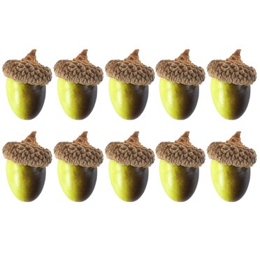 kiskick 20Pcs Mini Decorative Fake Pine Cones, Small DIY Craft for Home ...