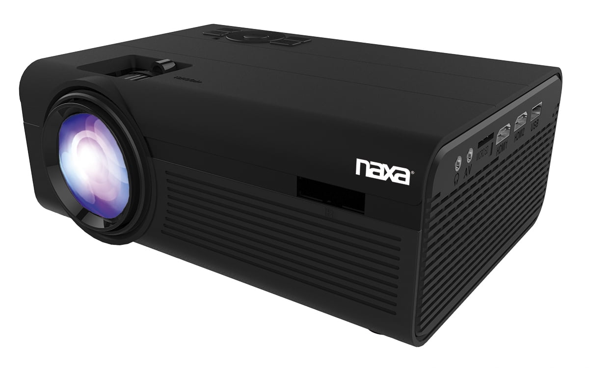 Naxa NVP-2000 150-Inch Home Theater 720p LCD Projector With Bluetooth ...
