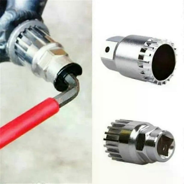 New Mountain Bicycle Split Square Hole Spline Shaft Sleeve Repair ...