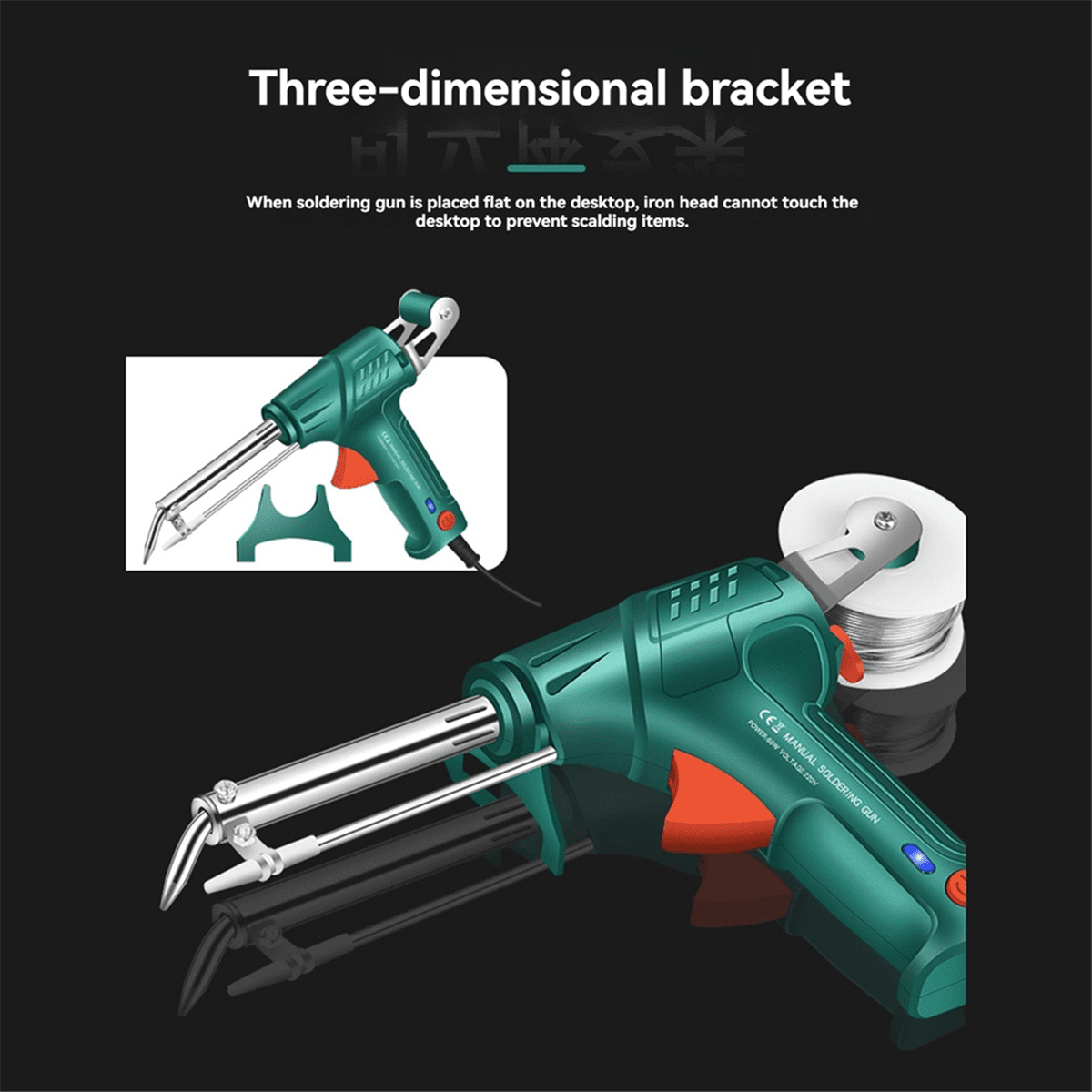 Pistola de Estaño con Punta de Soldador Manual, Máquina de Soldadura ...
