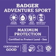 Badger Zinc Oxide Sunscreen Cream, SPF 50, 2.4 oz HSA/FSA Eligible ...