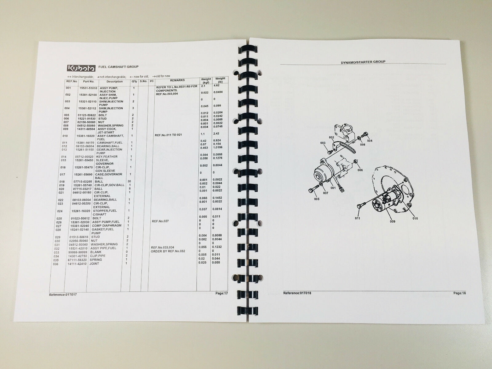 Buy Kubota B5200D Tractor Parts Assembly Manual Catalog Exploded Views ...