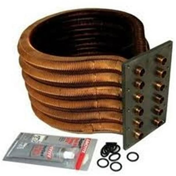 Pentair 77707-0243 Tube Sheet Coil Assembly Kit for MasterTemp/Max-E ...
