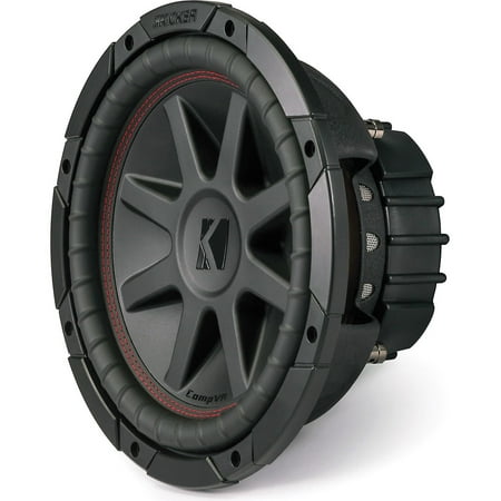 KICKER 43CVR104 COMPVR 10-INCH(25CM) SUBWOOFER, 4-OHM DVC - Walmart.com