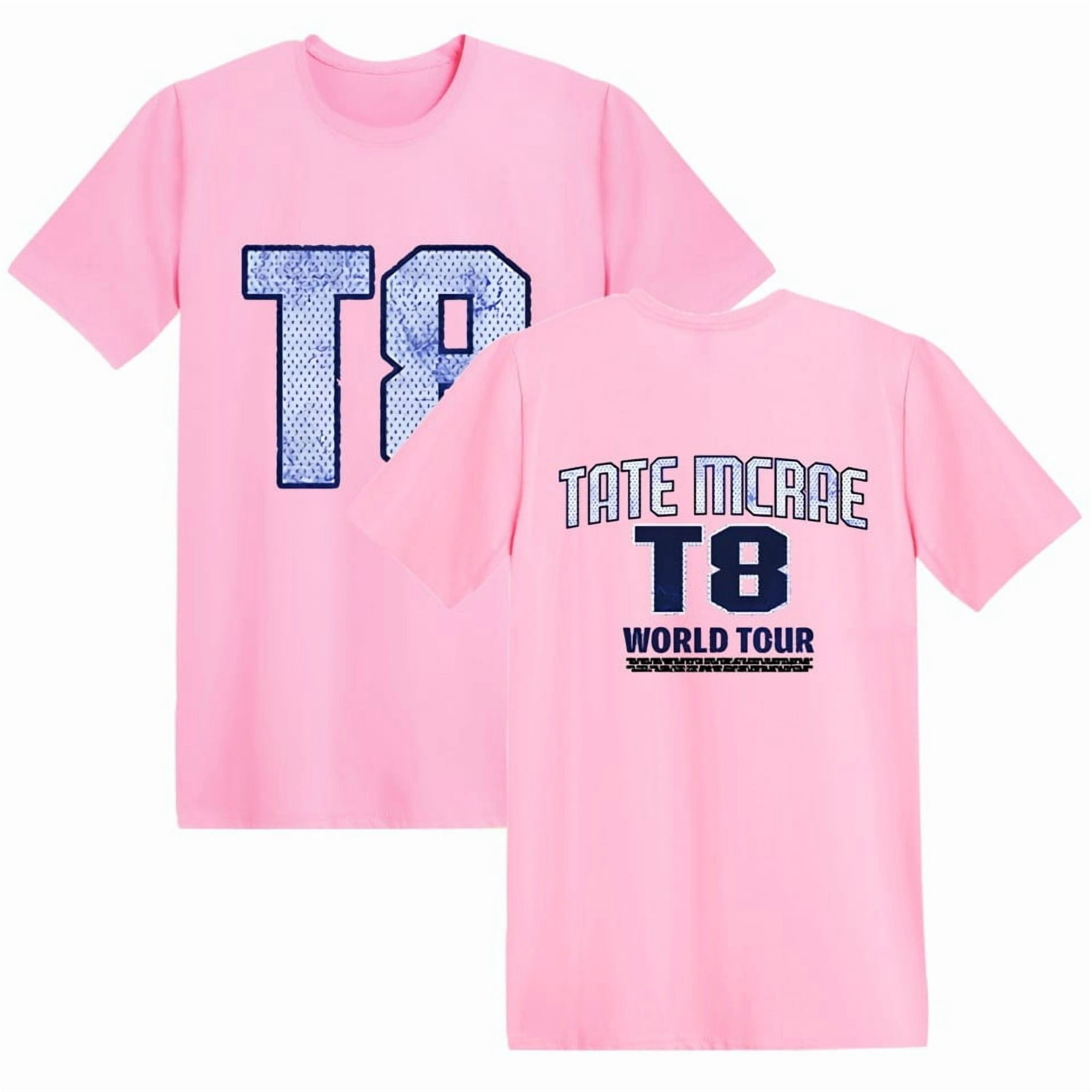 Click here for Thnclzx Tate Mcrae T-Shirts T8 Logo Print Think La... prices