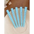 30pcs Assorted Duck Clip Blue Metal Alligator Hair Clips With Holes ...