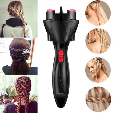 Conair Quick Twist Hair Braider with Bonus Elastics, Ribbons, Hair ...