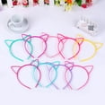 Joernso 3Pcs Lovely Cat Ears Women Girls Hoop Hairband Headband Party ...