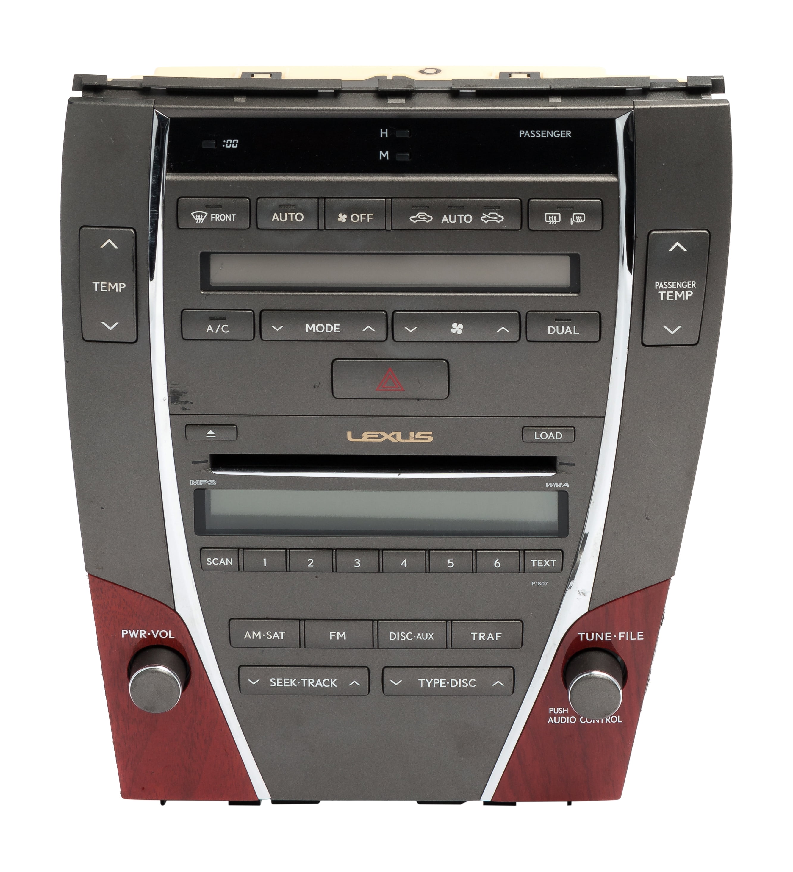Restored 2007-2009 Lexus ES350 AM FM Radio 6 Disc CD MP3 Player 86120 ...