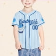 Custom Disney Inside Out Sadness Simple Blue Baseball Jersey ...