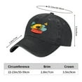 Adjustable Vintage Cotton Washed Distressed Baseball Cap - Colorful ...