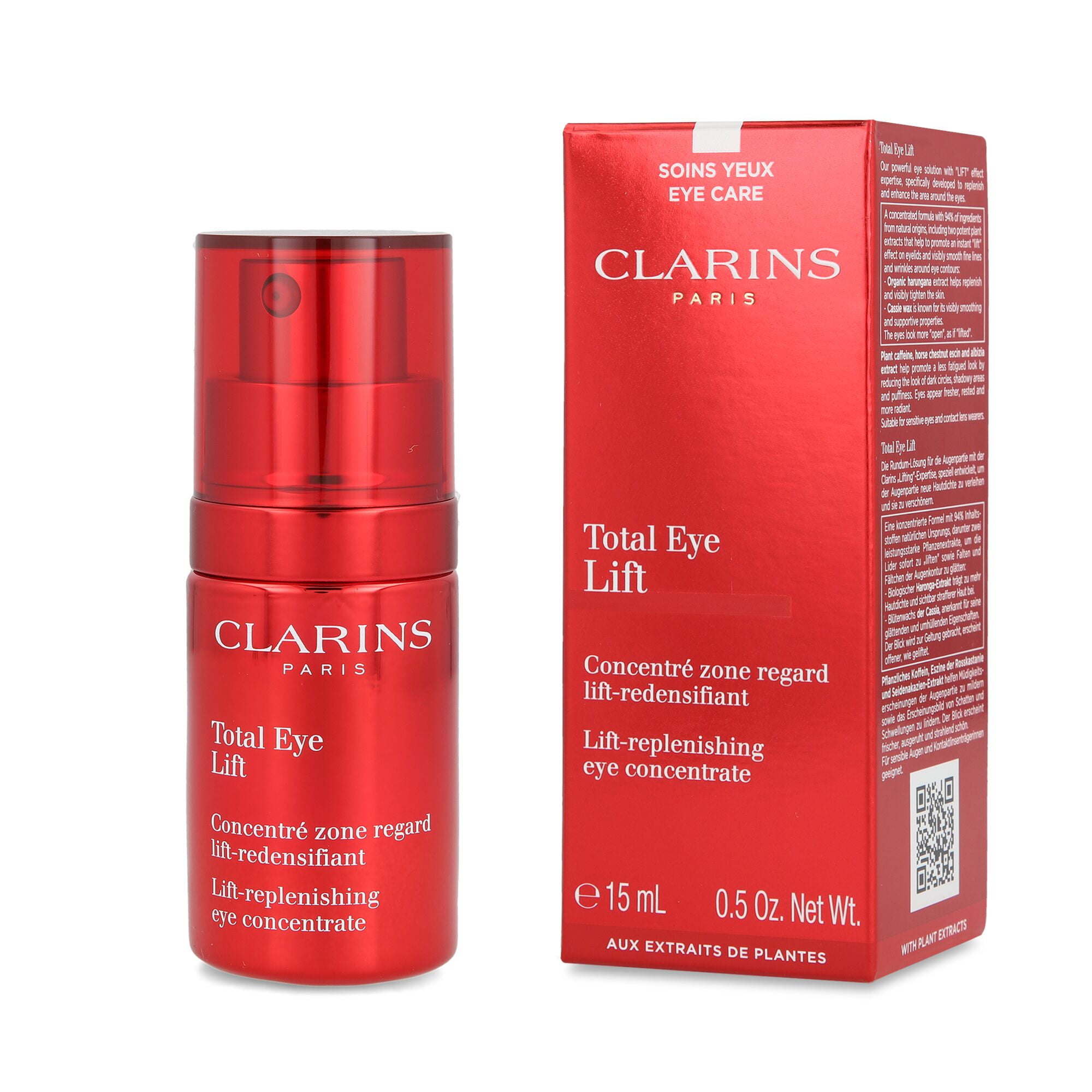 Tratamiento De Ojos Clarins Total Eye Lift Clarins Tratamiento De Ojos ...