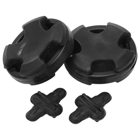 ANGGREK 2 PCS Bow Limb Stabilizer Rubber Damping Black Recurve Damper ...