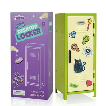 Costway 48'' Child Safe Metal Locker: Single Tier for Bedroom, Daycare ...
