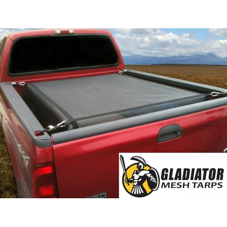 Mesh Cargo Tarp: Heavy-Duty Truck Cargo Tarp, Adjustable, Certified ...