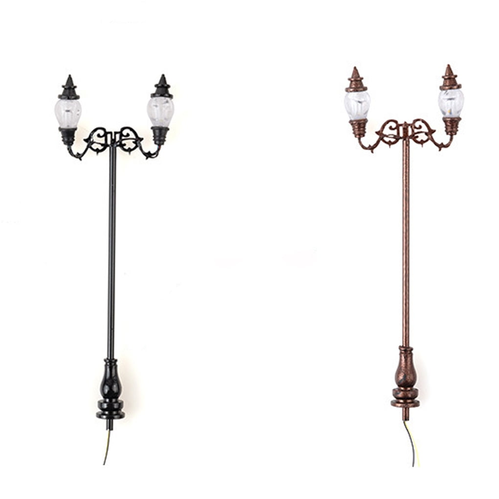 DTOWER Mini Garden Light Model Waterproof Double Head Contemporary Mini ...