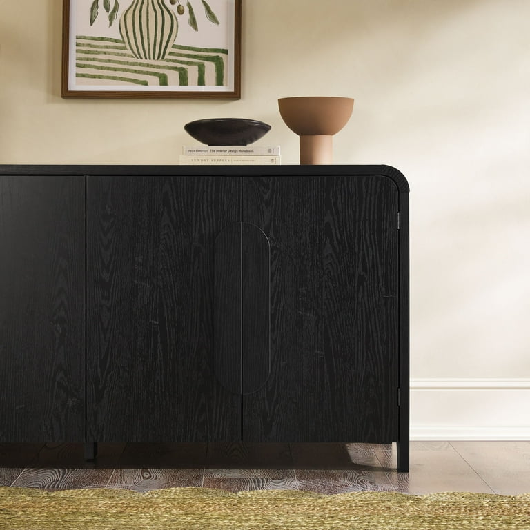 Rounded edge sideboard store