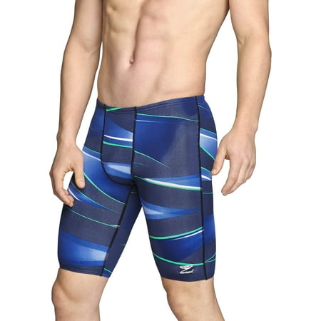 Speedo Men's Swimsuit Jammer Endurance+ Printed Team Colors, Infinite ...
