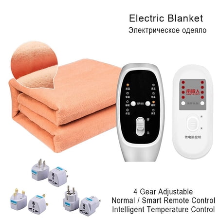 220V chauffage électrique Double face doux microplush plus chaud ...