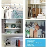 1/2/3 Pack Small Spring Tension Curtain Rod Thin Tension Rod No Drill ...